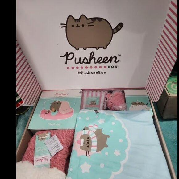 Pusheen | Accessories | Rare Pusheen Box Rare Winter 22 Box Xl | Poshmark